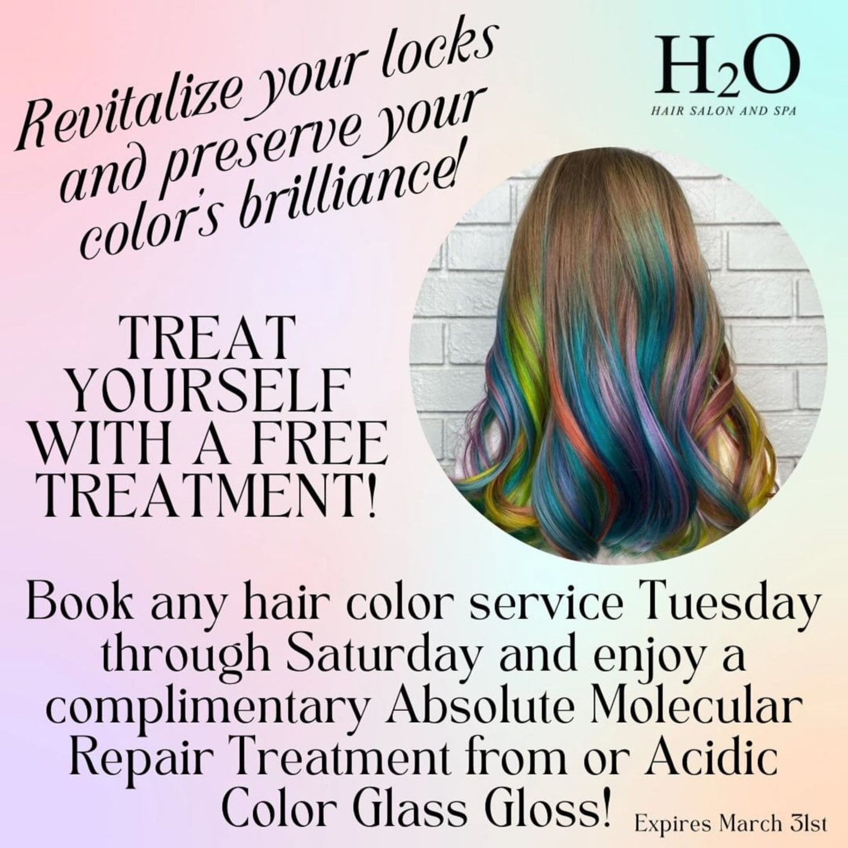 Specials - H2O Hair Salon and Spa